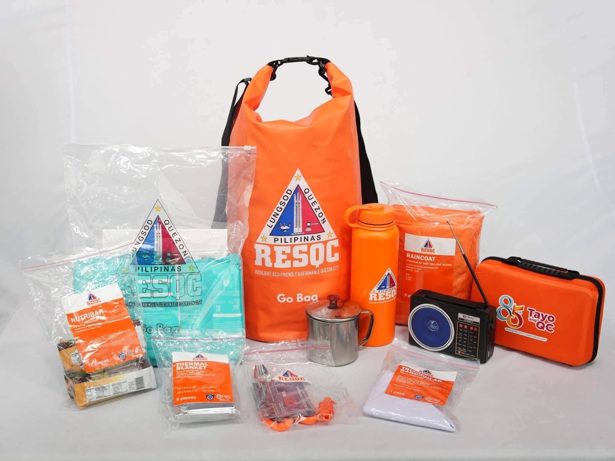 Here's what's inside emergency go bags of different LGUs • PhilSTAR Life